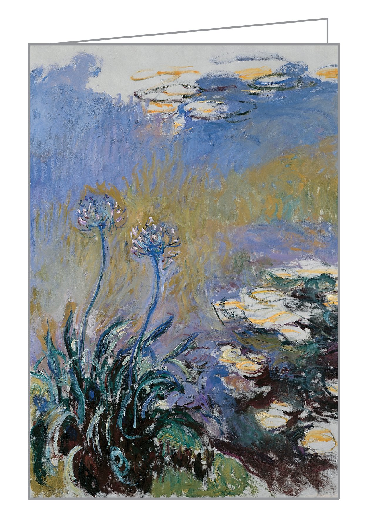 Monet: FlipTop Notecard Box, 20 Notecards (5 Different Designs) with ...