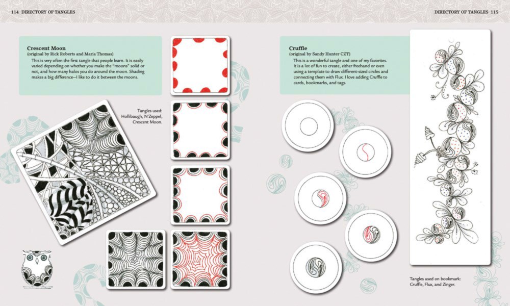 Zentangle, The Inspiring and Mindful Drawing Workbook with over 70 ...