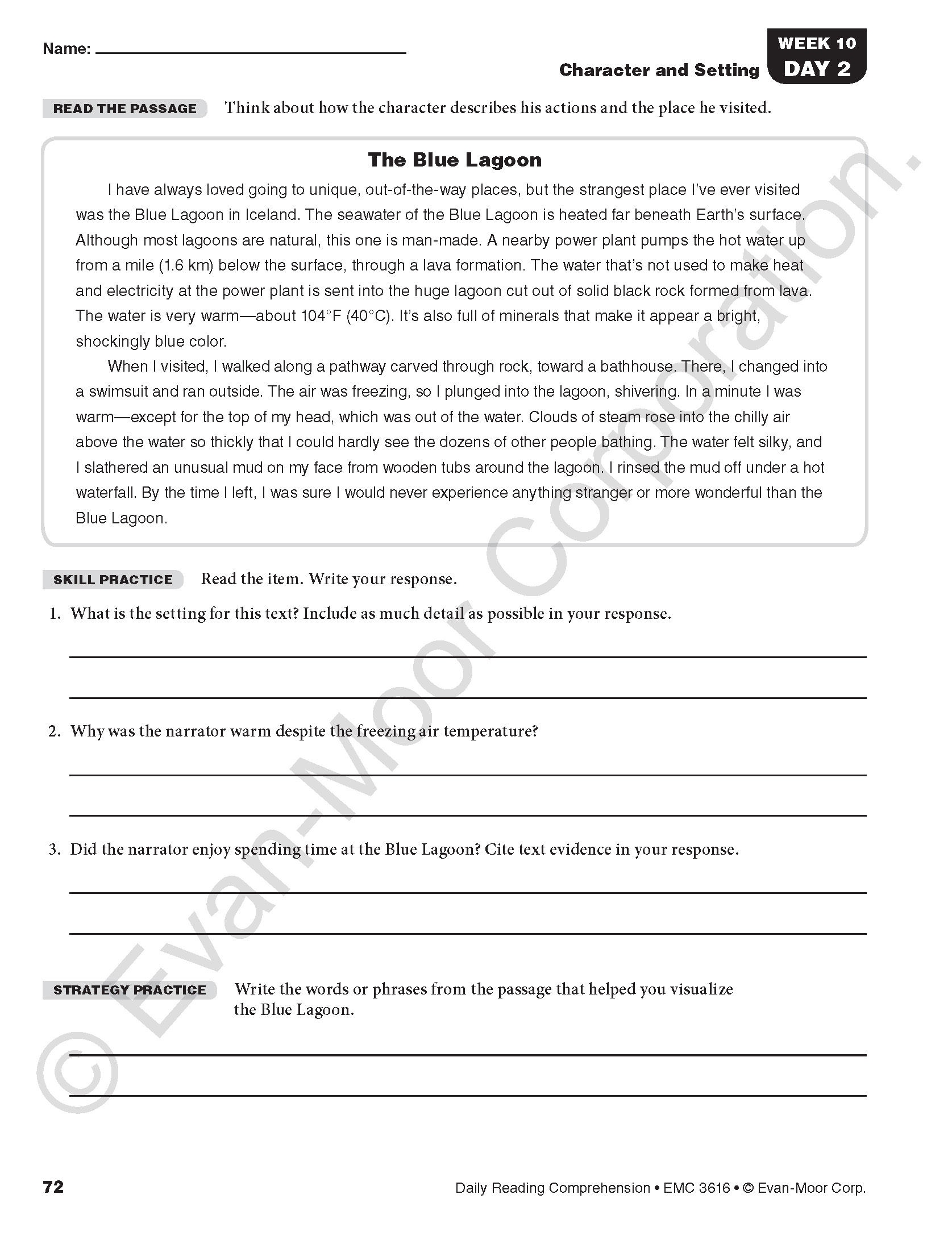 Daily Reading Comprehension, Grade 6 Teacher Edition, Daily Reading ...