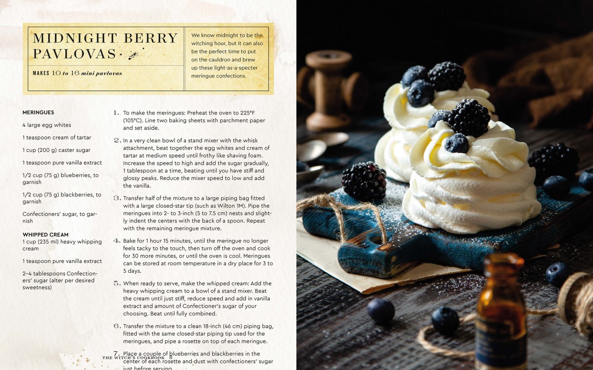 The Witch's Cookbook, 50 Wickedly Delicious Witchcraft-Inspired Recipes ...