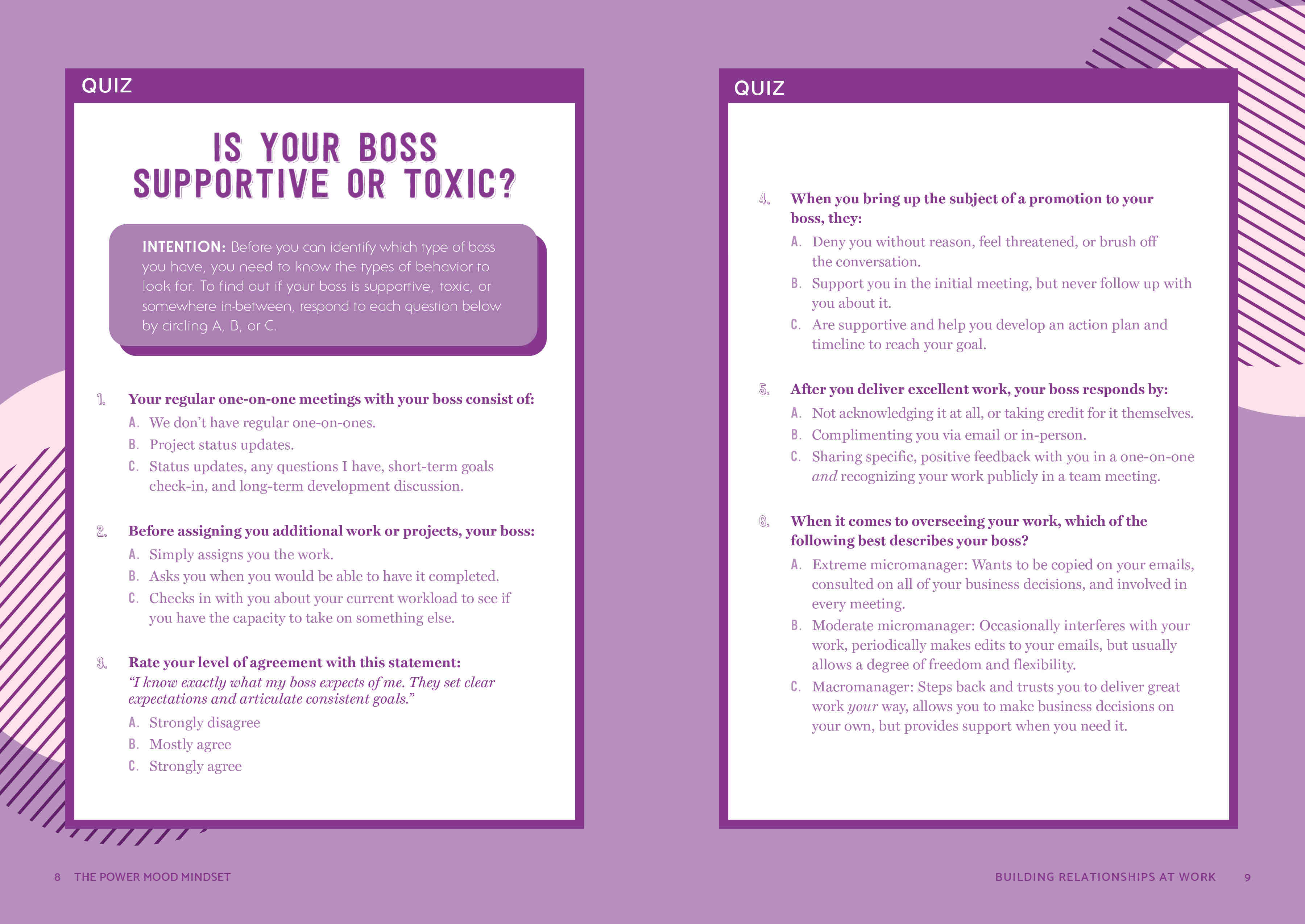 Power Mood Mindset Workbook, Achieve Your Career Goals with Intention ...