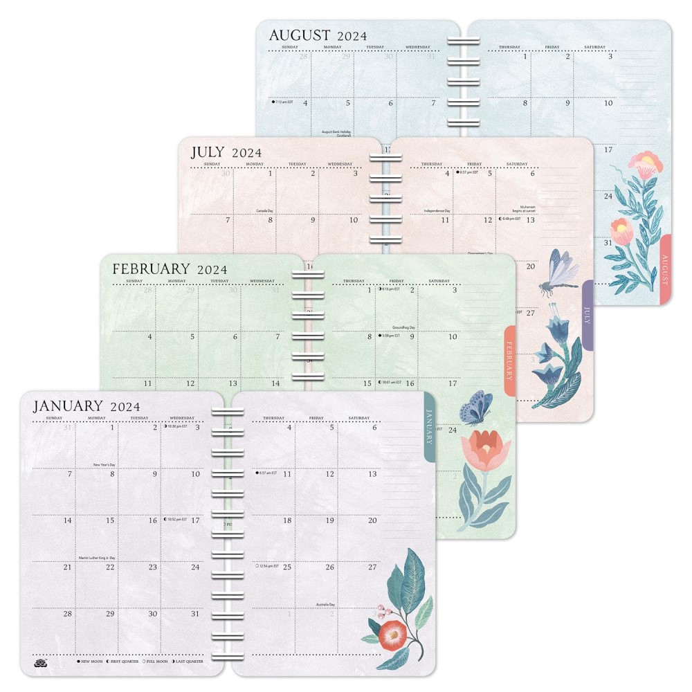 Flora And Fauna By Malin Gyllensvaan - 2024 Weekly Planner by Amber ...