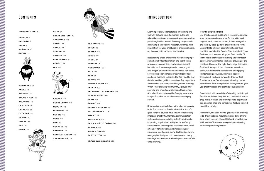 Draw 62 Magical Creatures and Make Them Cute by Heegyum Kim | Step-by ...