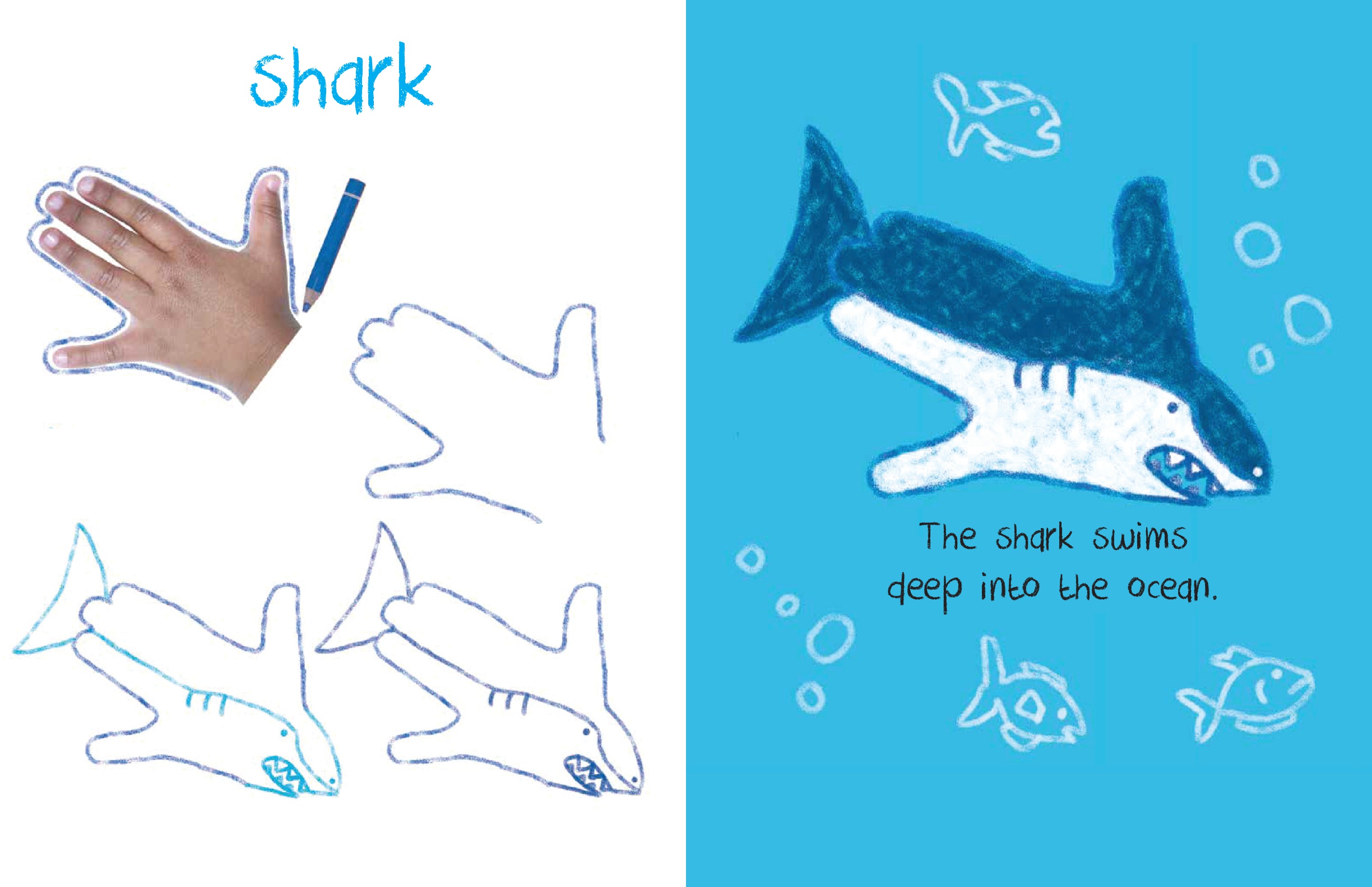 Trace Your Hand & Draw, Wild Animals by Maite Balart | 9781633221758 ...