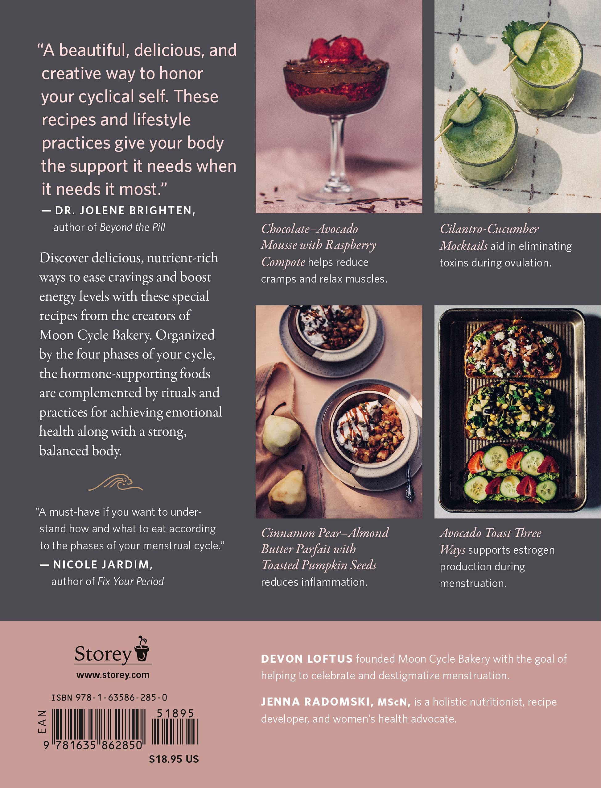 The Moon Cycle Cookbook, A Holistic Nutrition Guide for a Well-Balanced ...