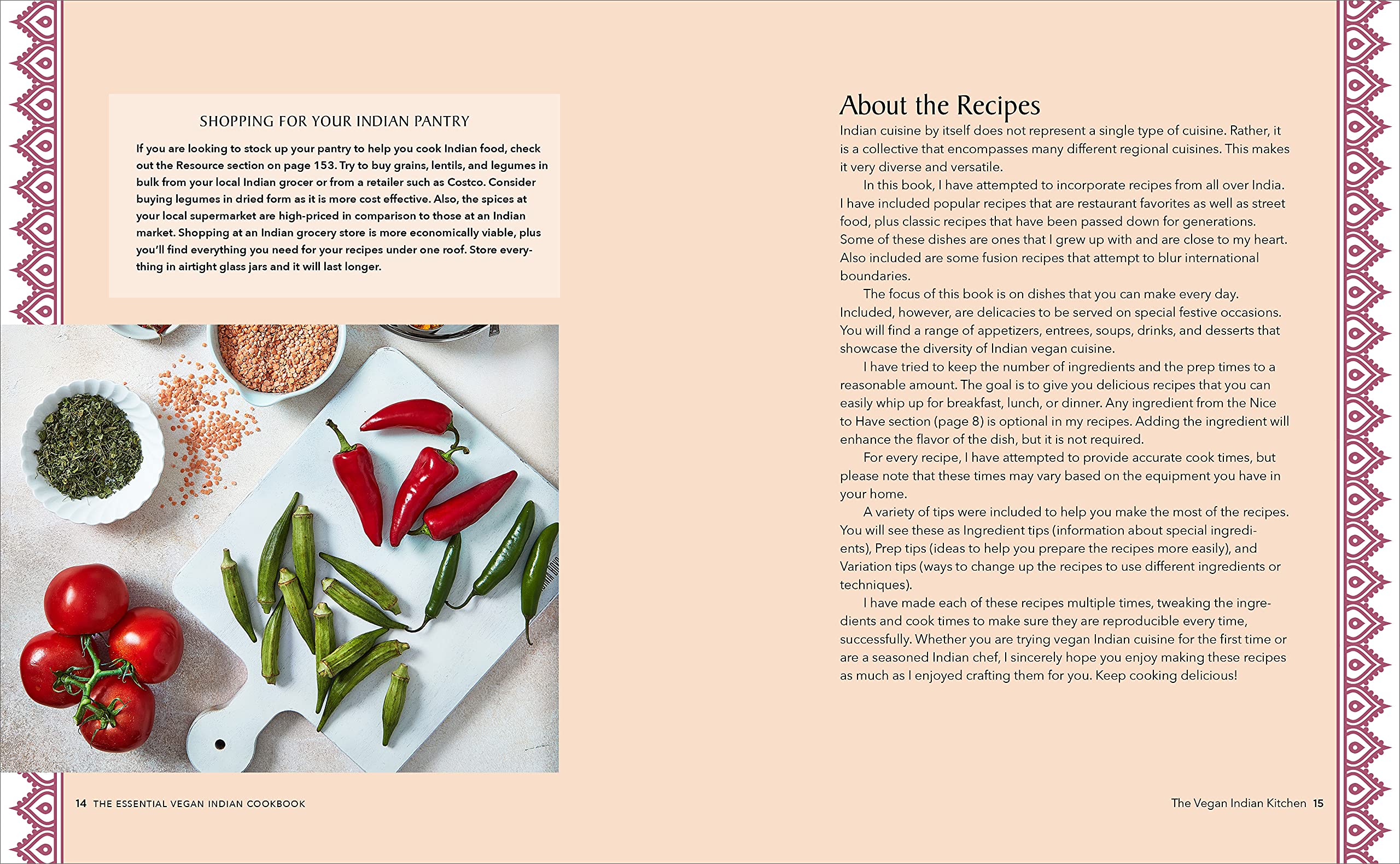 The Essential Vegan Indian Cookbook, 100 Home-Style Classics and ...