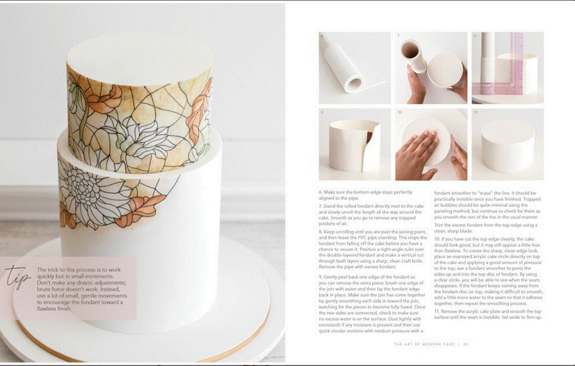 The Art of Modern Cakes, Cake Decorating Techniques for the ...