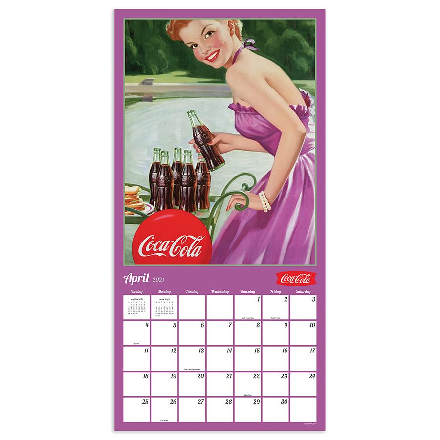 Coca-Cola: Anytime Nostalgia - 2021 Wall Calendar by Coca-Cola ...