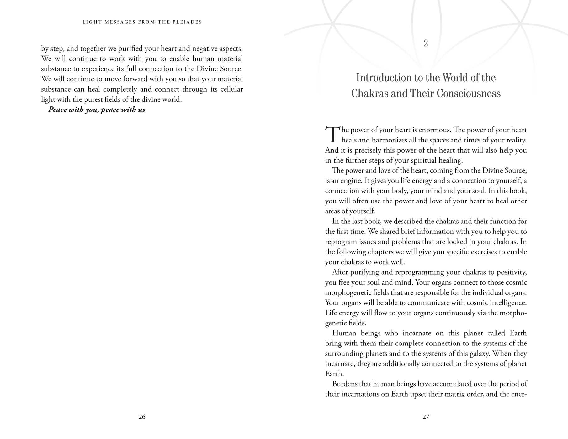 Light Messages from the Pleiades, A New Matrix of Galactic Order by Pavlina Klemm ...