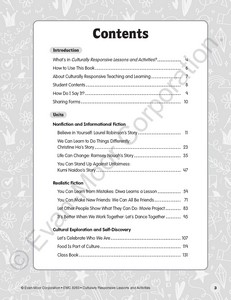 Culturally Responsive Lessons & Activities, Grade 3 Teacher Resource by ...