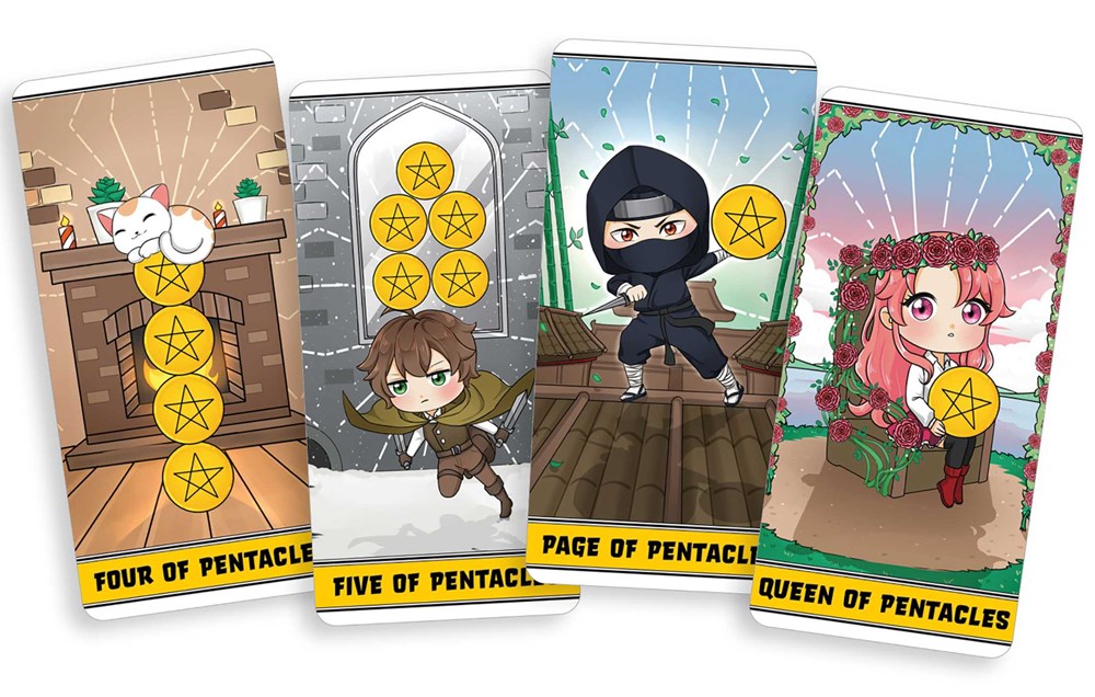 Chibi Tarot, A 78-Card Deck and Guidebook of Fun and Kawaii Chibi ...