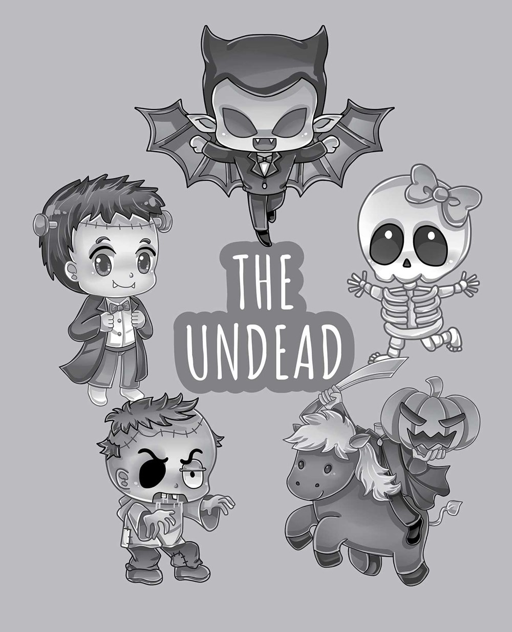 Drawing Spooky Chibi, Learn How to Draw Kawaii Vampires, Zombies ...