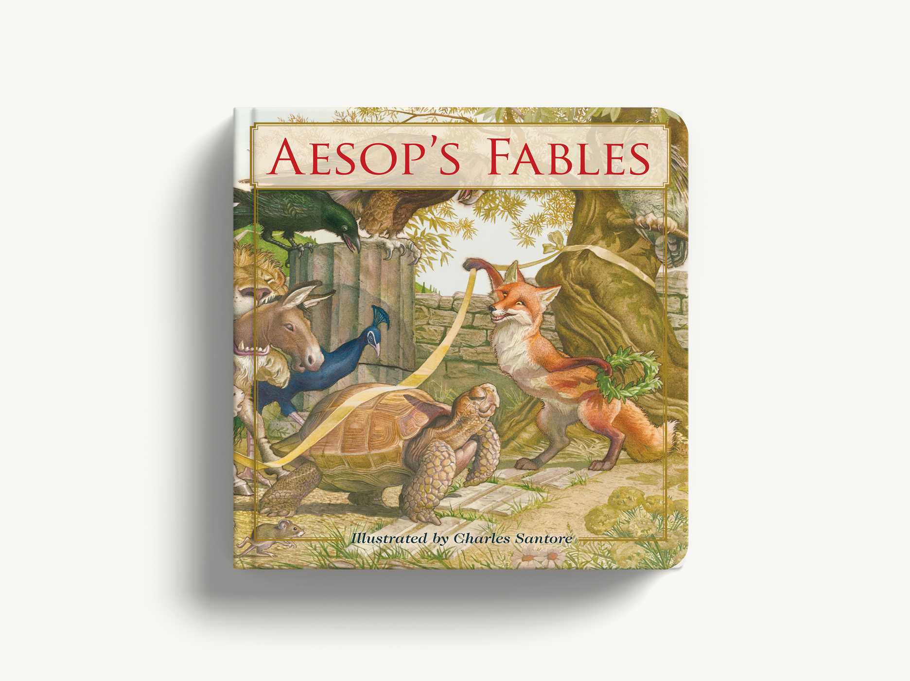 Aesop's Fables Oversized Padded Board Book, The Classic Edition by ...