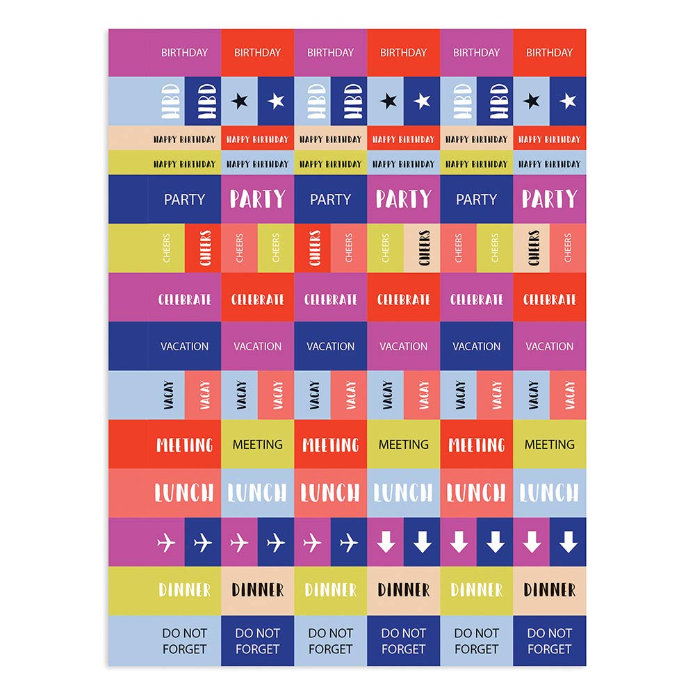 Classic Color Stripes - Medium - Daily Weekly Monthly July 2020 - June ...