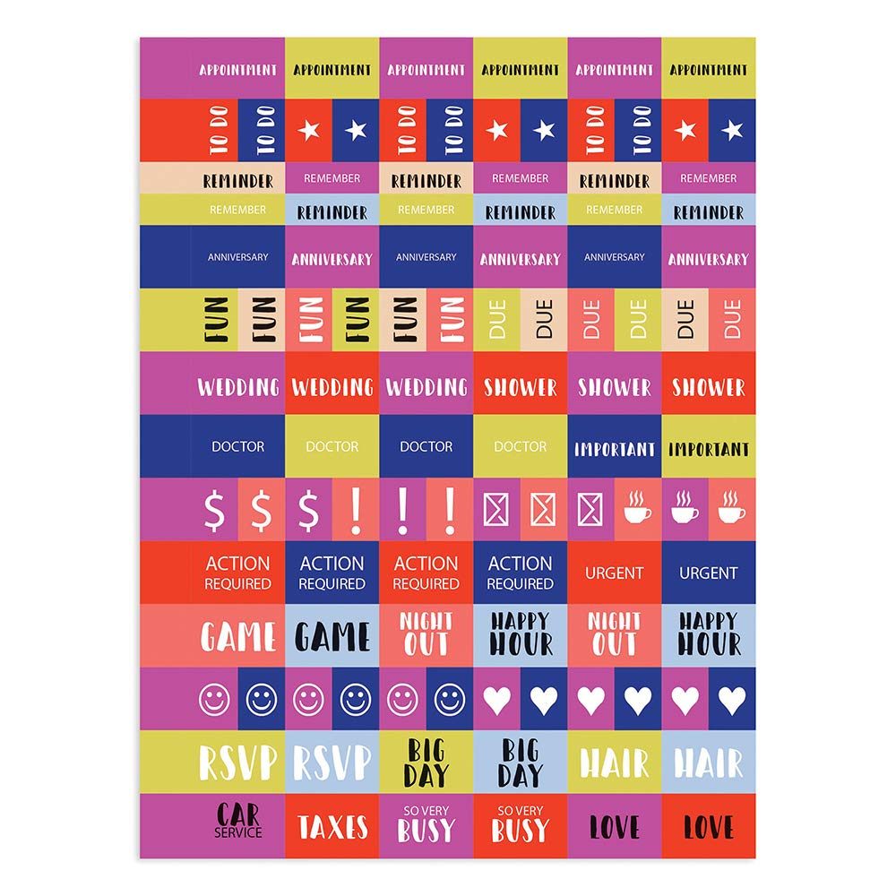 Classic Color Stripes - Medium - Daily Weekly Monthly July 2020 - June ...