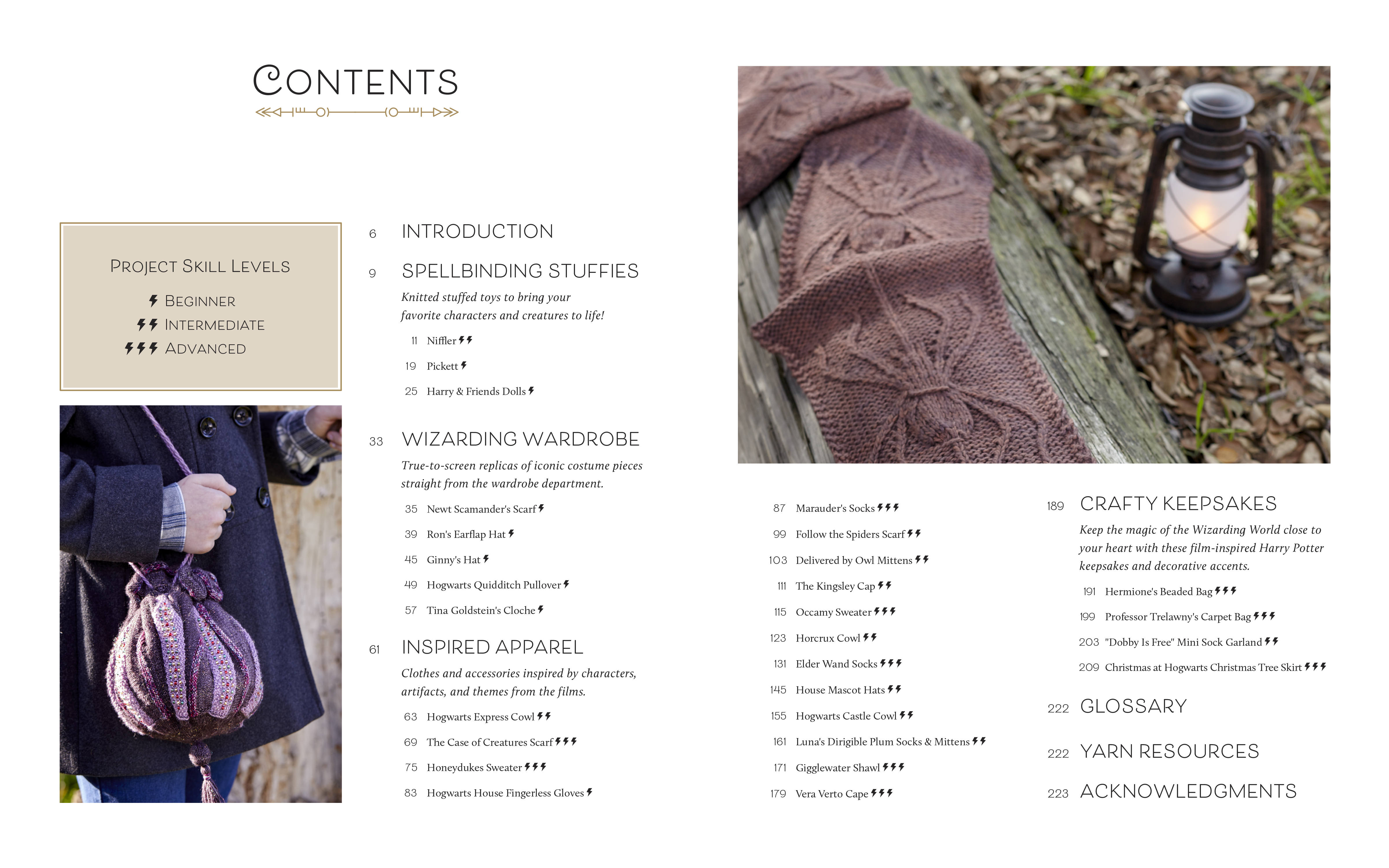 Harry Potter: Knitting Magic: More Patterns From Hogwarts and Beyond ...