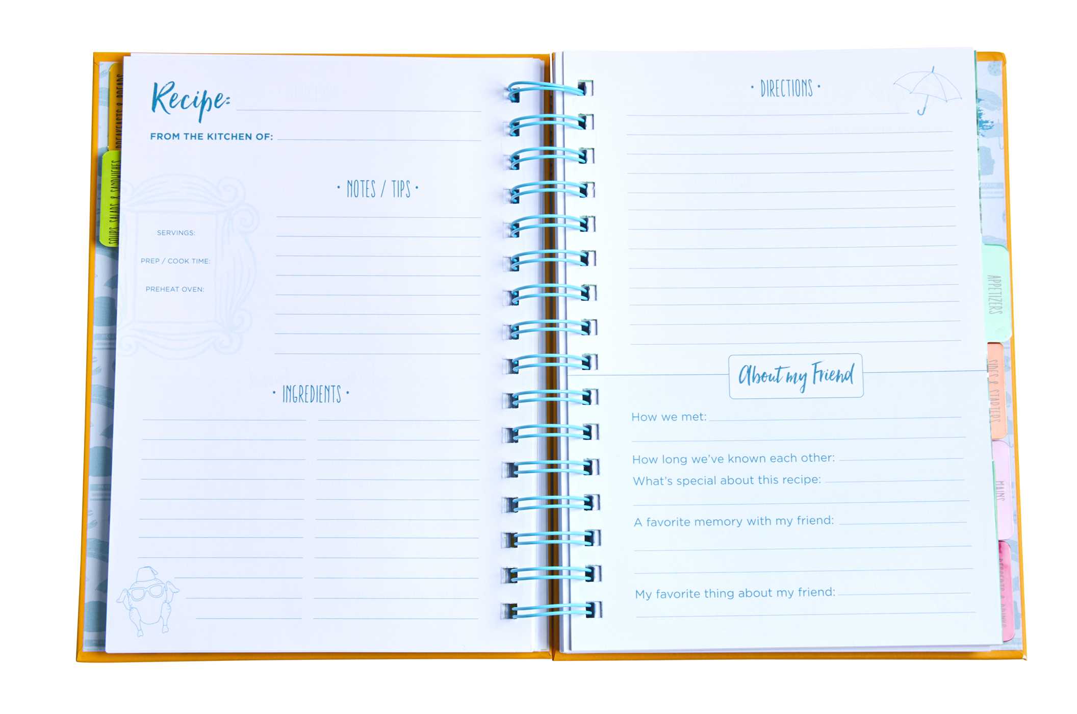 Friends: The Official Recipe Journal, The One With All Your Friends ...