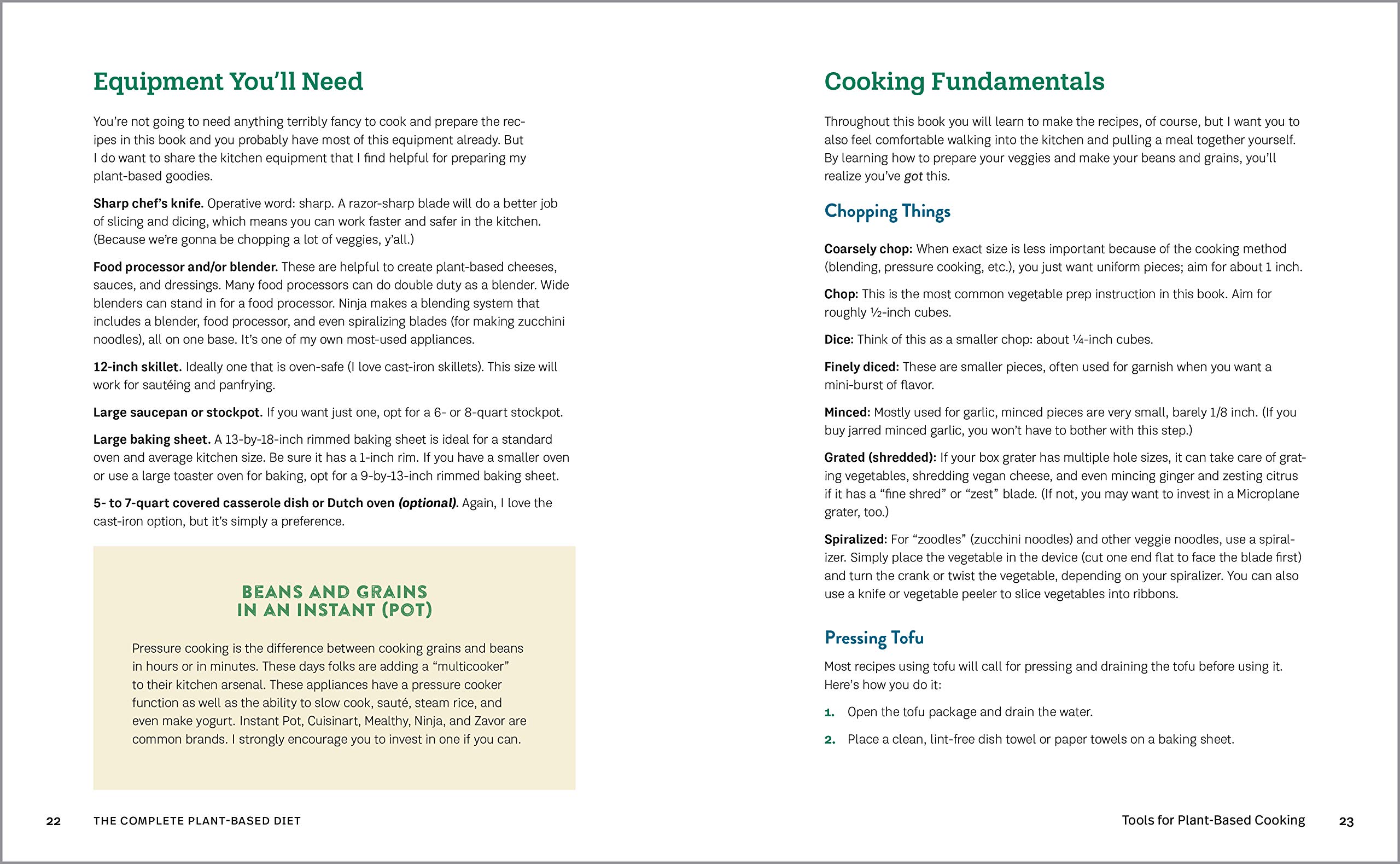 The Complete Plant Based Diet, A Guide and Cookbook to Enjoy Eating ...