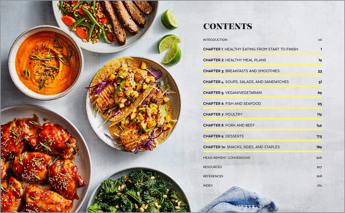 The Complete Healthy Eating Cookbook, Fuss-free Recipes and Flexible ...