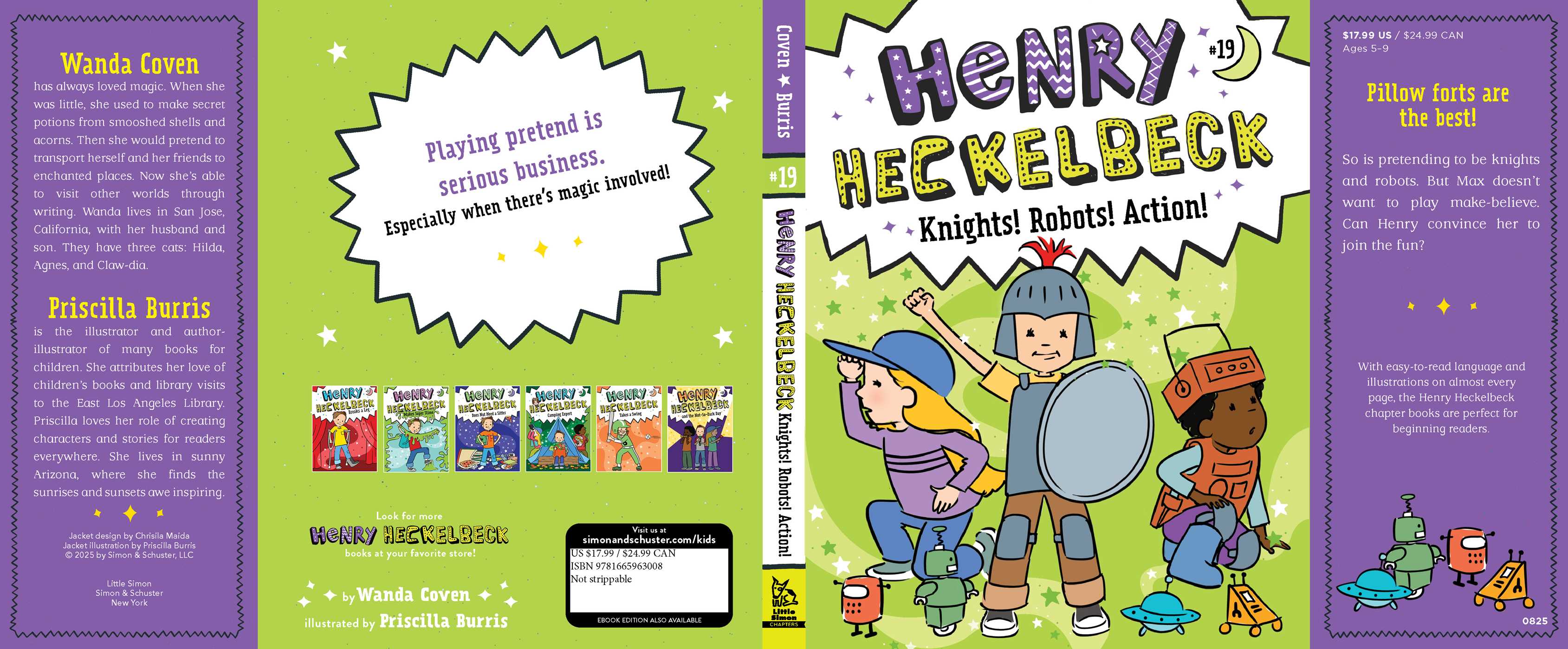 Henry Heckelbeck Knights! Robots! Action! by Wanda Coven ...