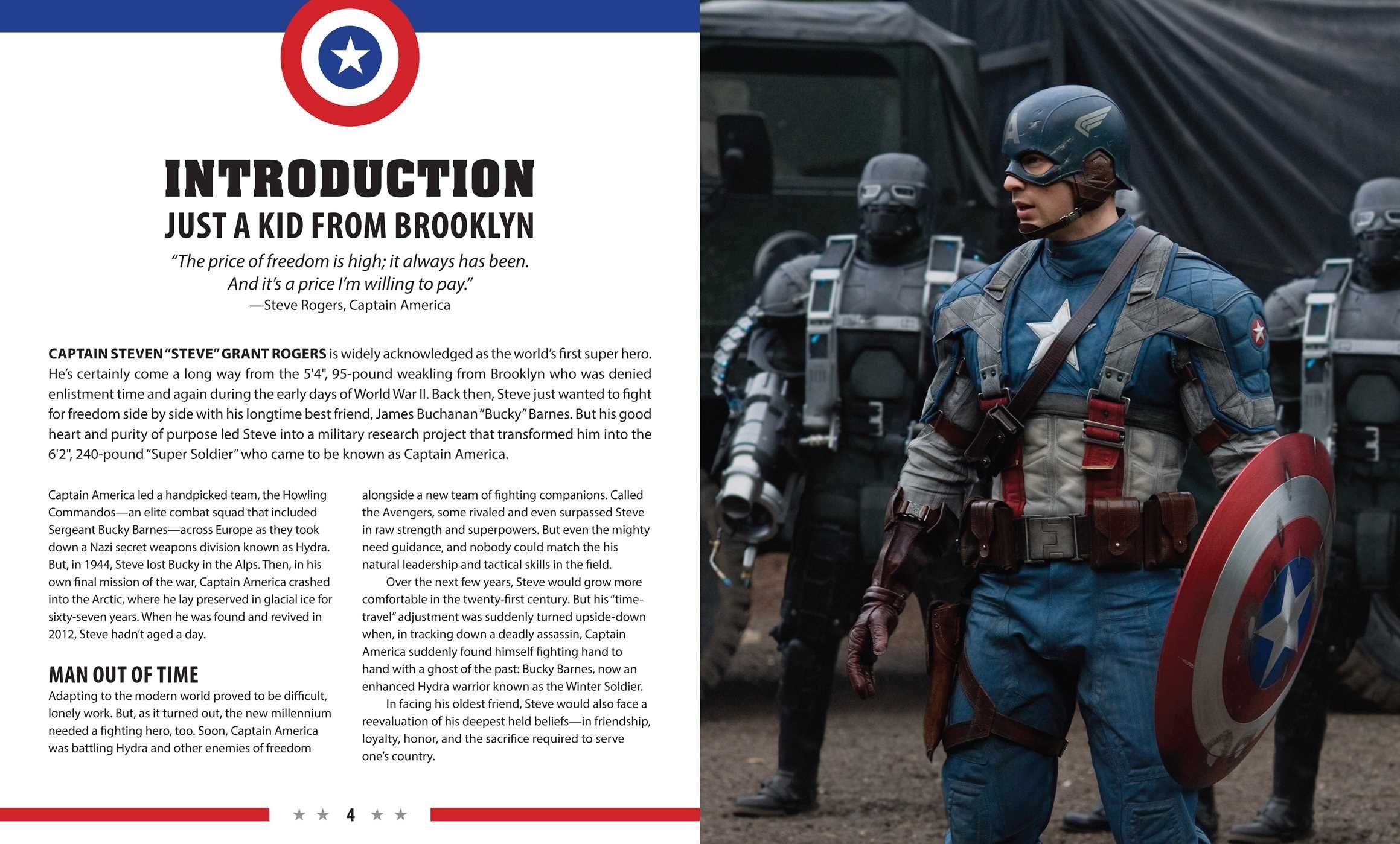 Marvel: Captain America - Deluxe Book and Wood Model Set, Build And ...