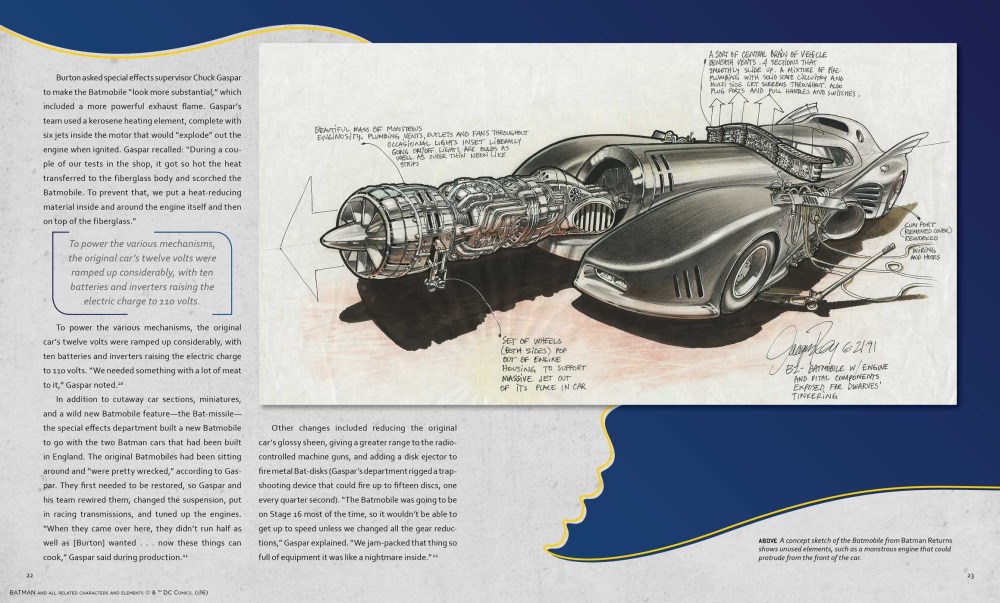 Inside the Incredible Car from the Films Batman and Batman Returns ...