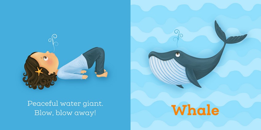 Yoga Whale, Simple Poses for Little Ones by Sarah Jane Hinder ...