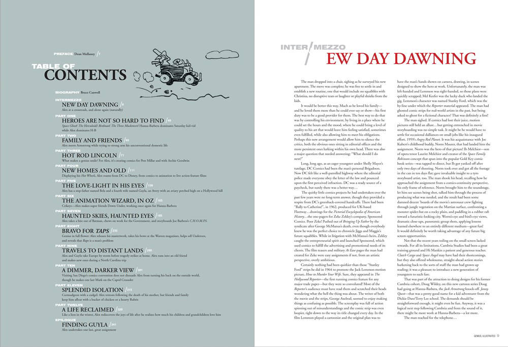 Genius, Illustrated The Life and Art of Alex Toth by Dean Mullaney ...