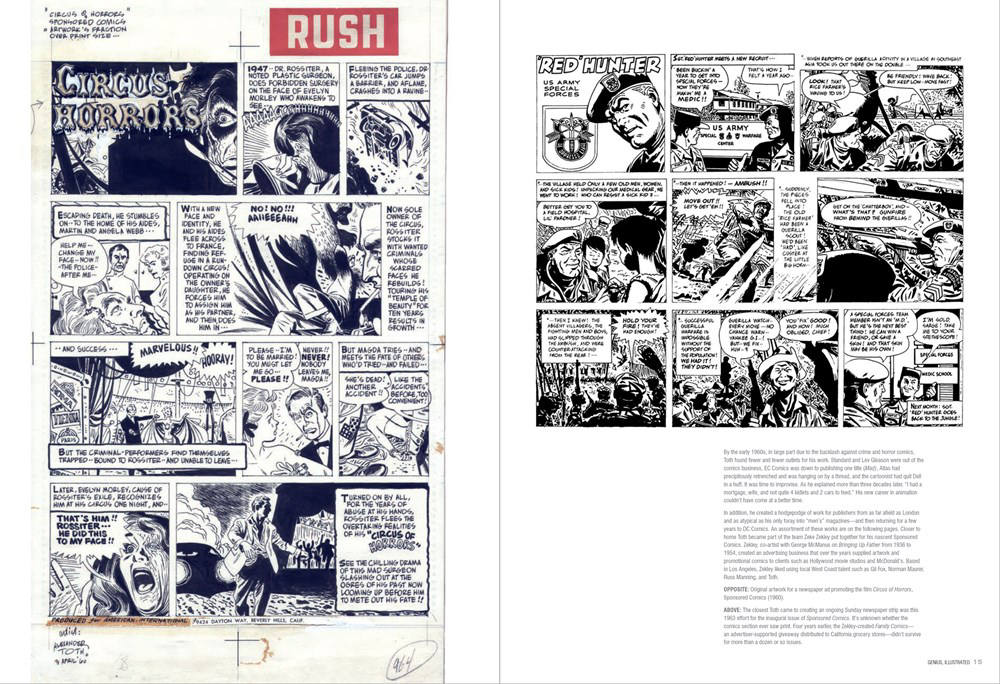 Genius, Illustrated The Life and Art of Alex Toth by Dean Mullaney ...