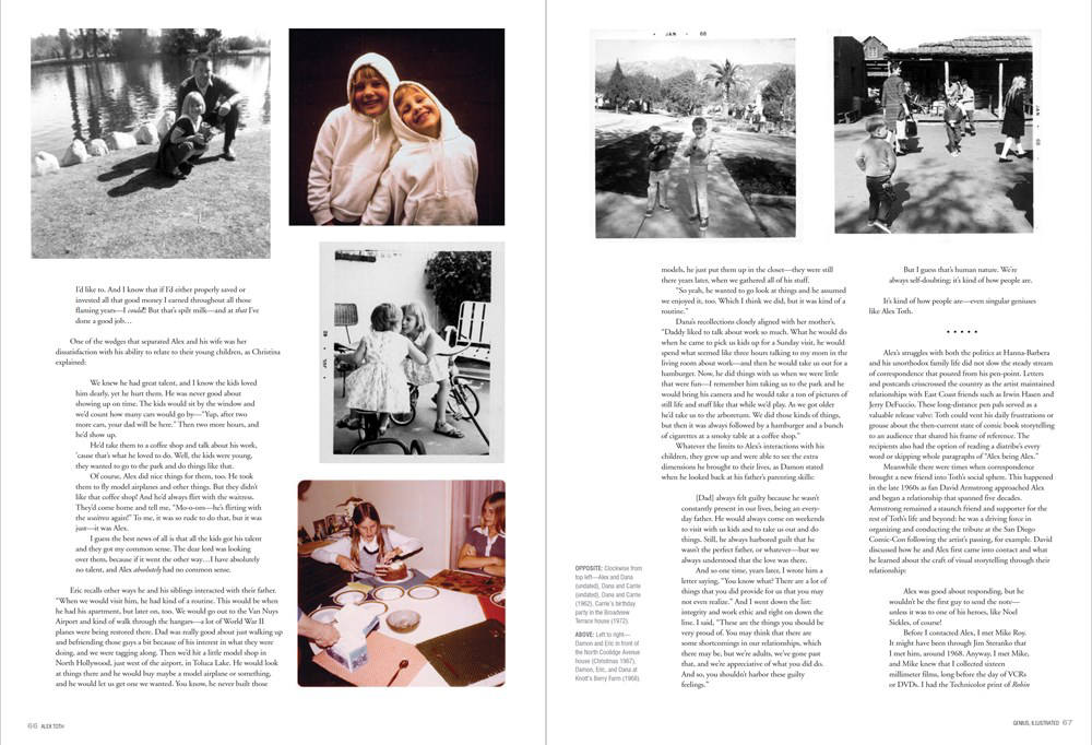 Genius, Illustrated The Life and Art of Alex Toth by Dean Mullaney ...