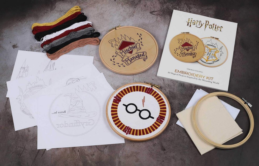 Harry Potter Embroidery, Embroidery Craft by Deborah Wilding ...