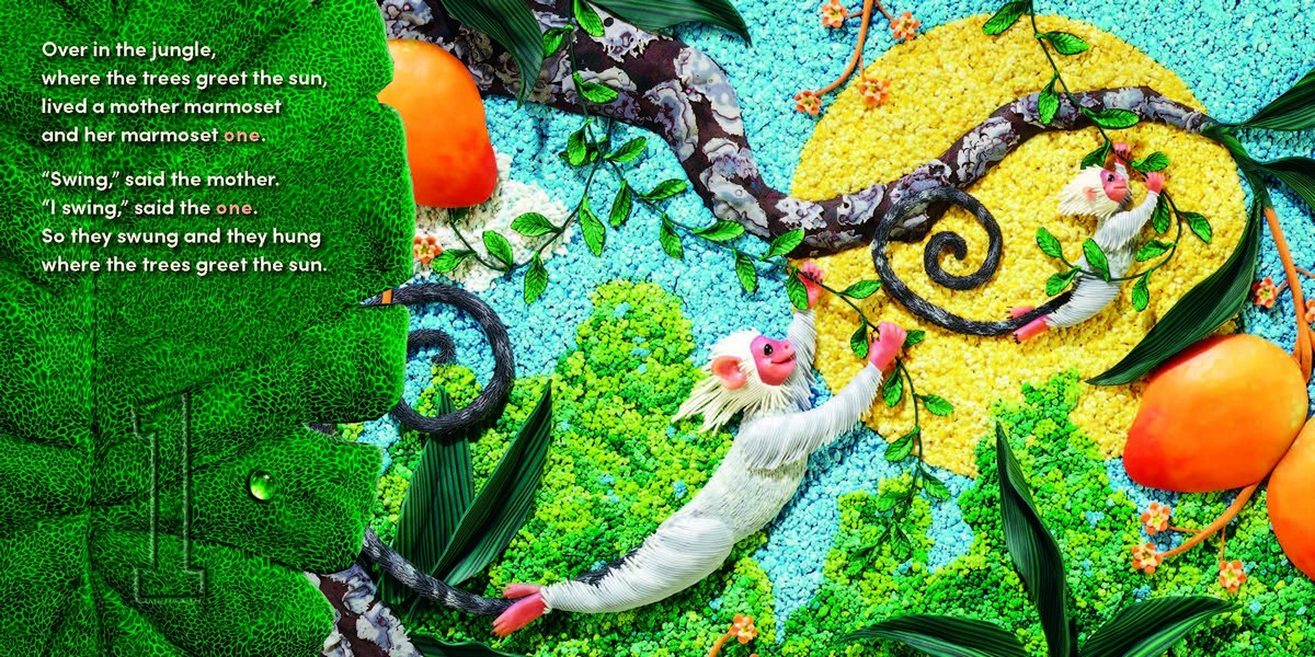 Over in the Jungle, A rain forest baby animal counting book by Marianne ...