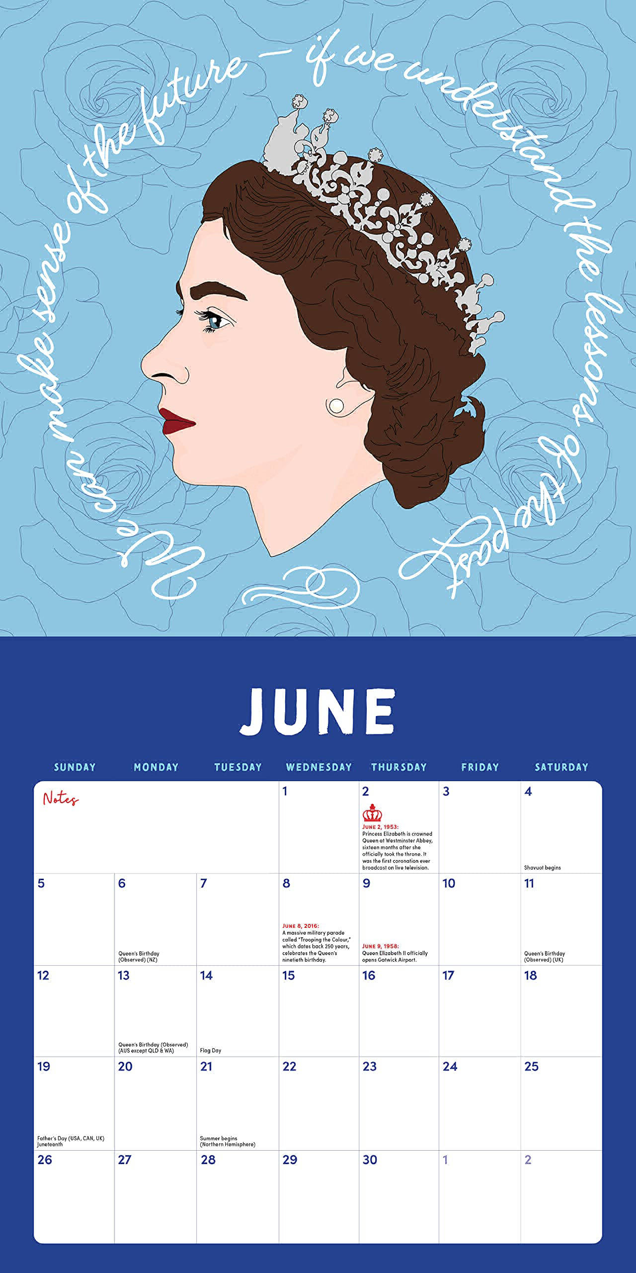 Her Crown - 2022 Wall Calendar, A Tribute to Her Majesty Queen ...
