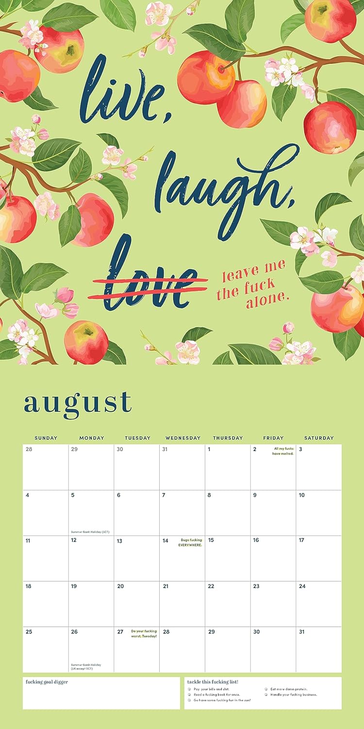 She Believed She Could So She F*cking Did - 2024 Wall Calendar ...