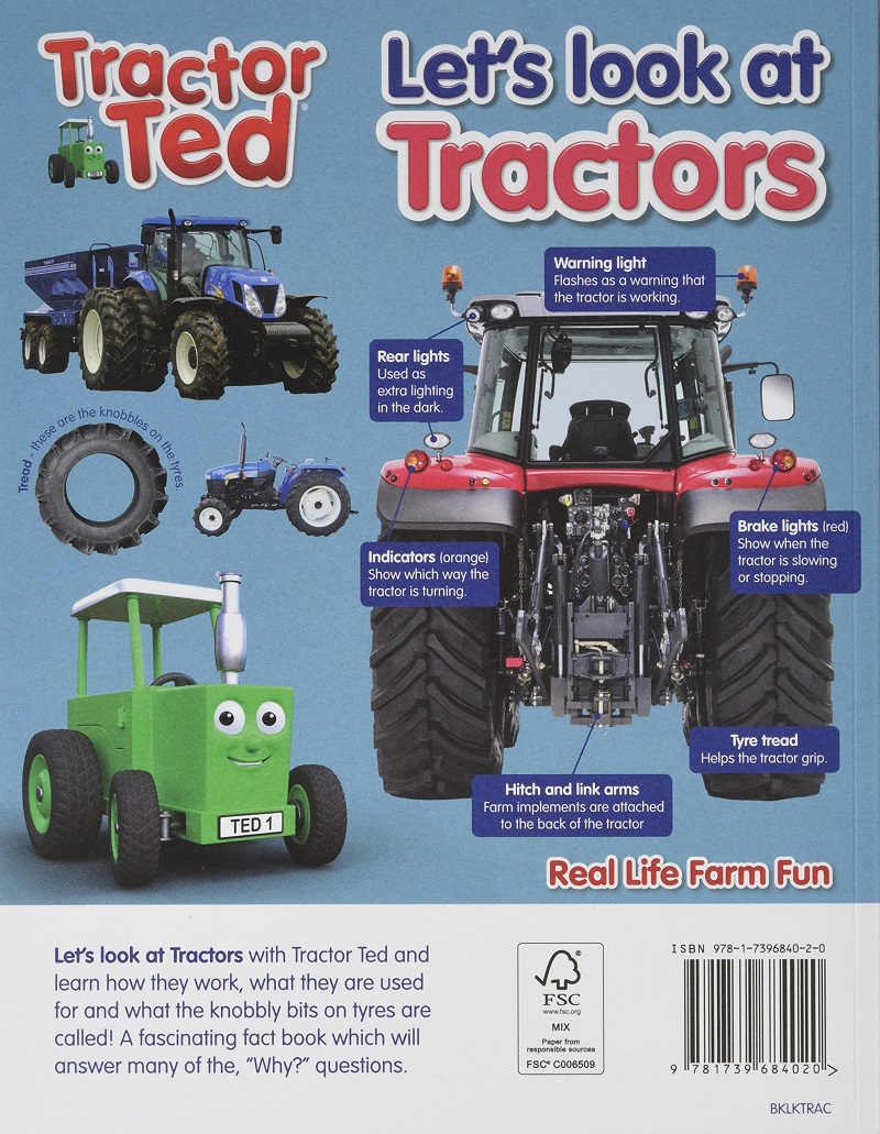 Tractor Ted: Lets Look at Tractors, Lets Look at by Alexandra Heard ...