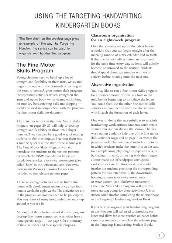 NSW Targeting Handwriting : Year K , Teacher Resource Book by Jane ...