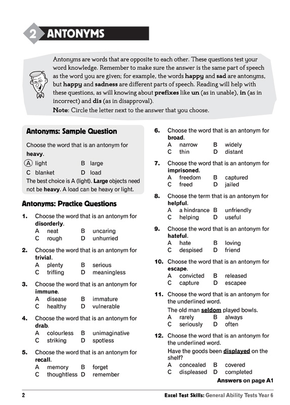 Excel General Ability Tests Year 6 By Excel 9781741251715 Booktopia excel-general-ability-tests-year-6-by-excel-9781741251715-booktopia