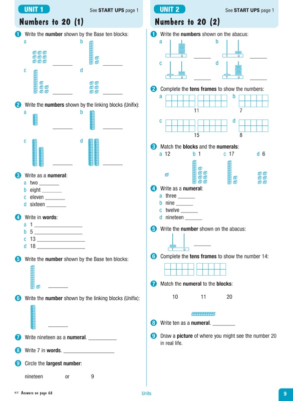 Excel Advanced Skills Start Up Maths Year 1, Get the Results You Want ...