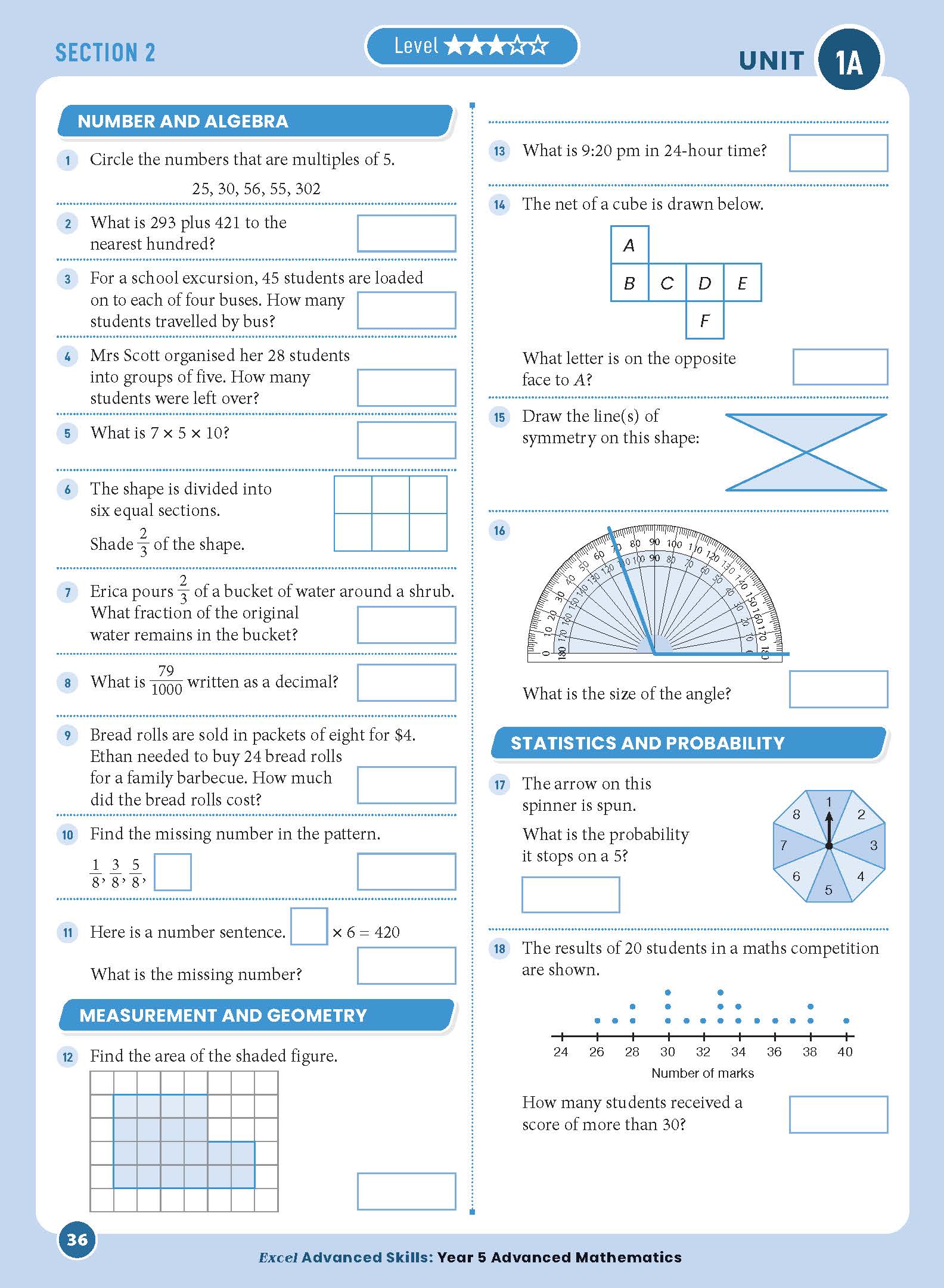 Excel Advanced Skills Advanced Mathematics Year 5, Advanced Mathematics ...