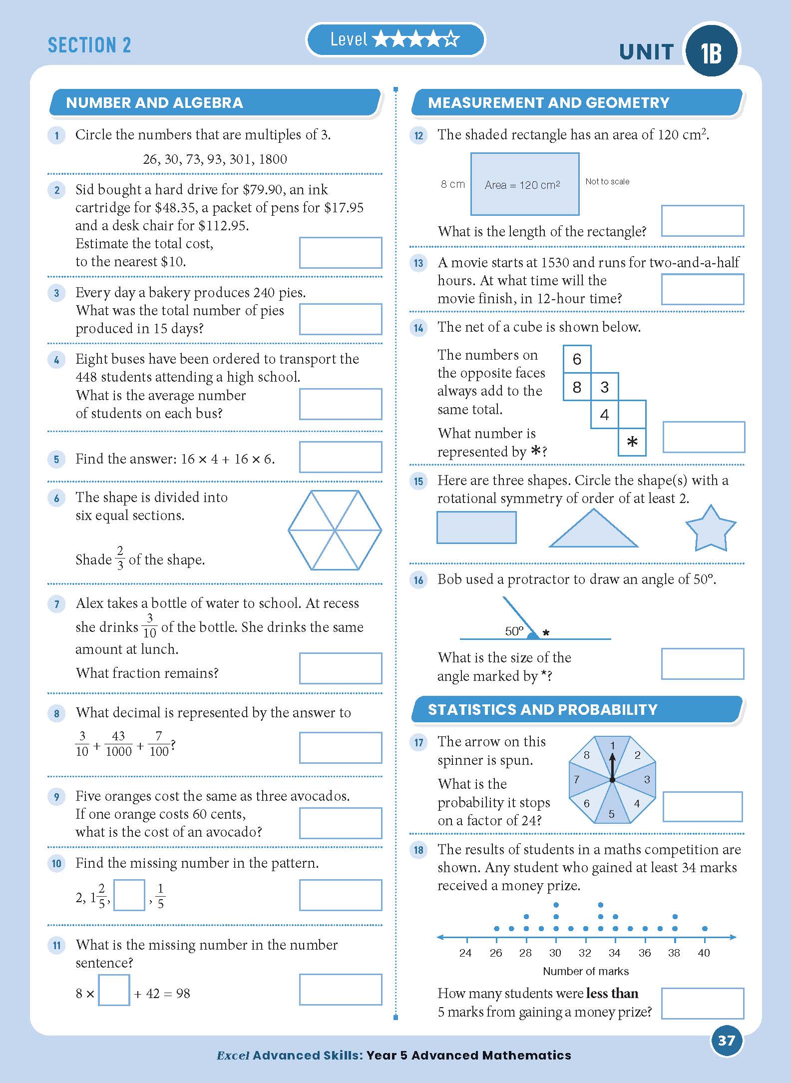 Excel Advanced Skills Advanced Mathematics Year 5, Advanced Mathematics ...