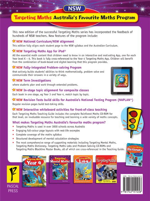 NSW Targeting Maths Teaching Guide : Year 4, Australian Curriculum ...