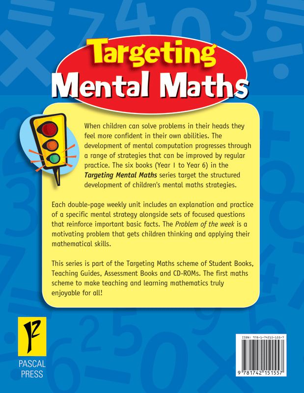 Targeting Mental Maths : Year 1, Australian Curriculum Edition by Judy ...