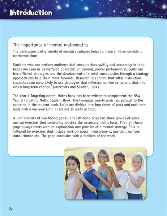 Targeting Mental Maths Year 3, Australian Curriculum Edition by Garda ...