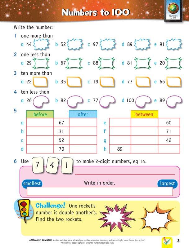 Targeting Maths Student Book : Year 2 , Australian Curriculum Edition ...