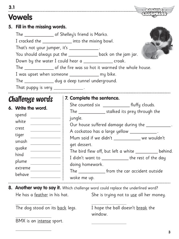 Reading Eggspress Spelling Workbook Year 3 ABC Reading Eggs By ABC Reading Eggs 9781742153087 reading-eggspress-spelling-workbook-year-3-abc-reading-eggs-by-abc-reading-eggs-9781742153087