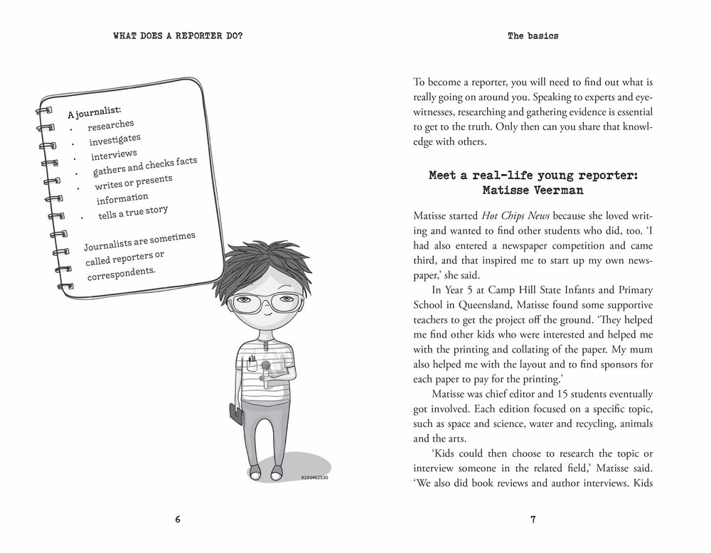 Kid Reporter, The secret to breaking news by Saffron Howden ...