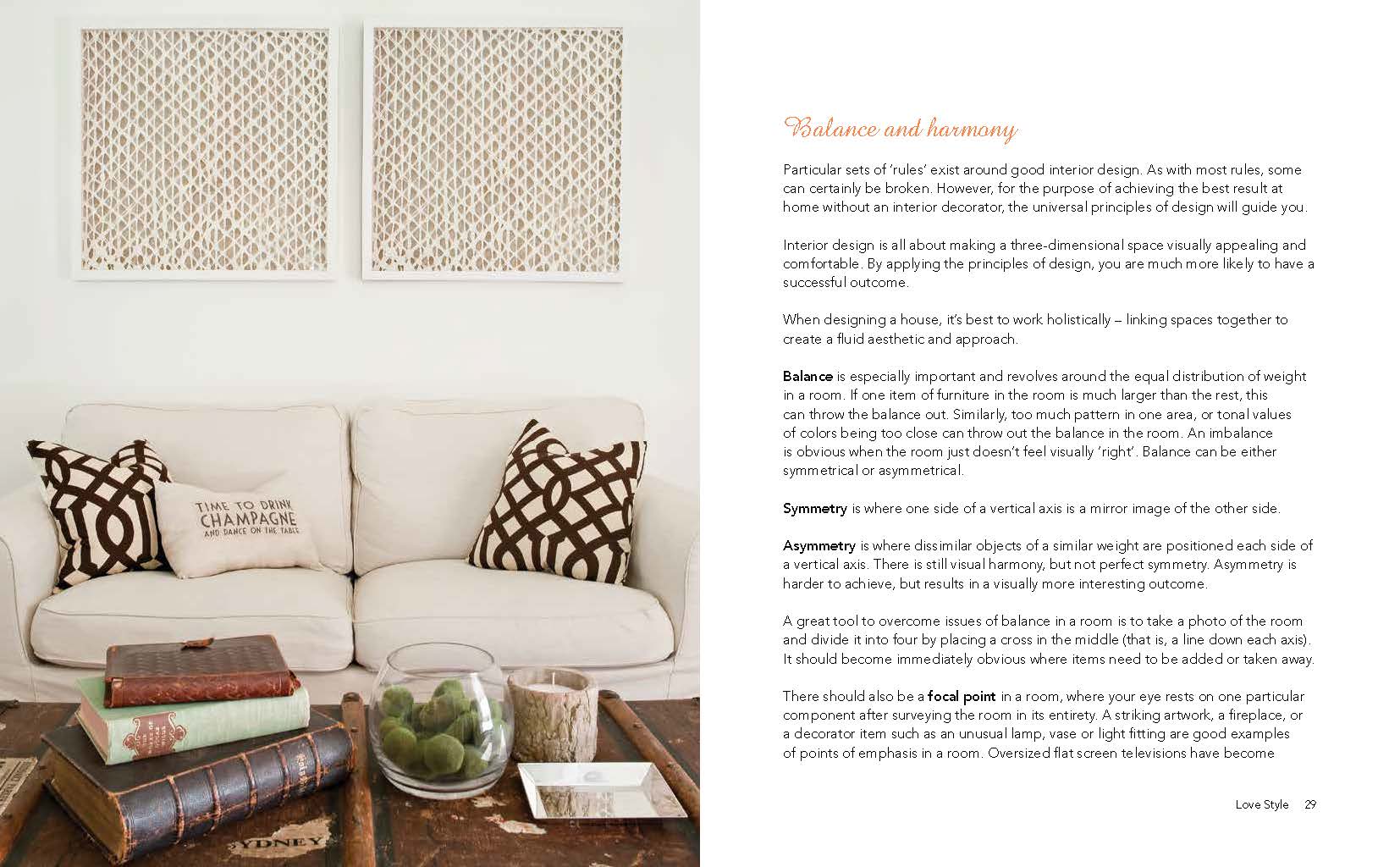 Love Style by Juliet Love | Simple tips to create a home you love ...