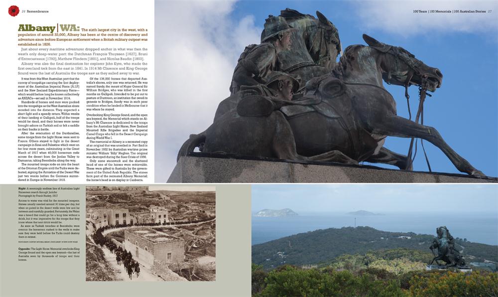 Remembrance, 100 Years, 100 Memorials, 100 Australian Stories by Geoff ...