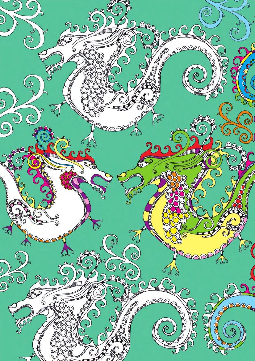 Patterns from Around the World Colouring Book, Children's Colouring ...