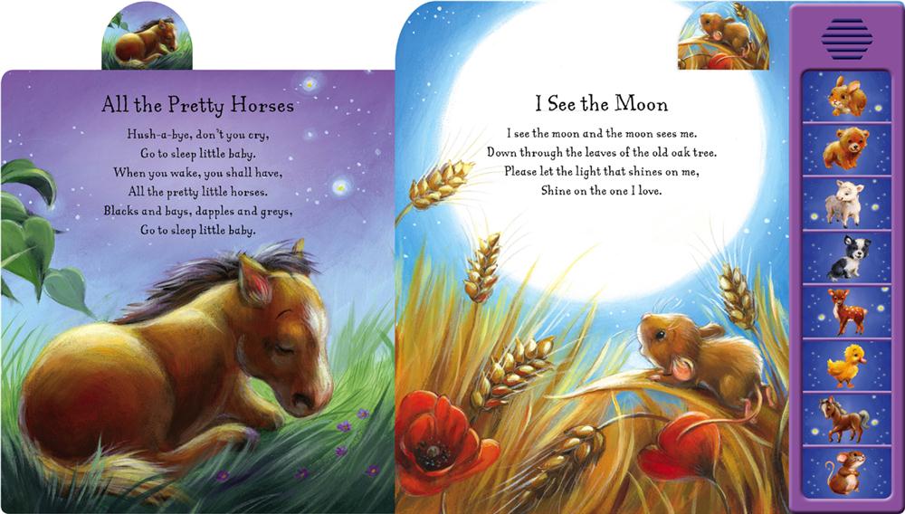 Bedtime Lullabies, Tabbed Sound Book | 9781743523759 | Booktopia